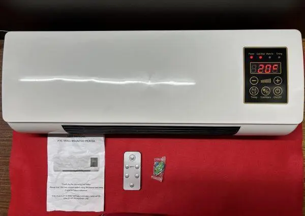 冷暖房両用小型エアコン PTC WALL MOUNTED HEATERが入荷しました。 - STARS